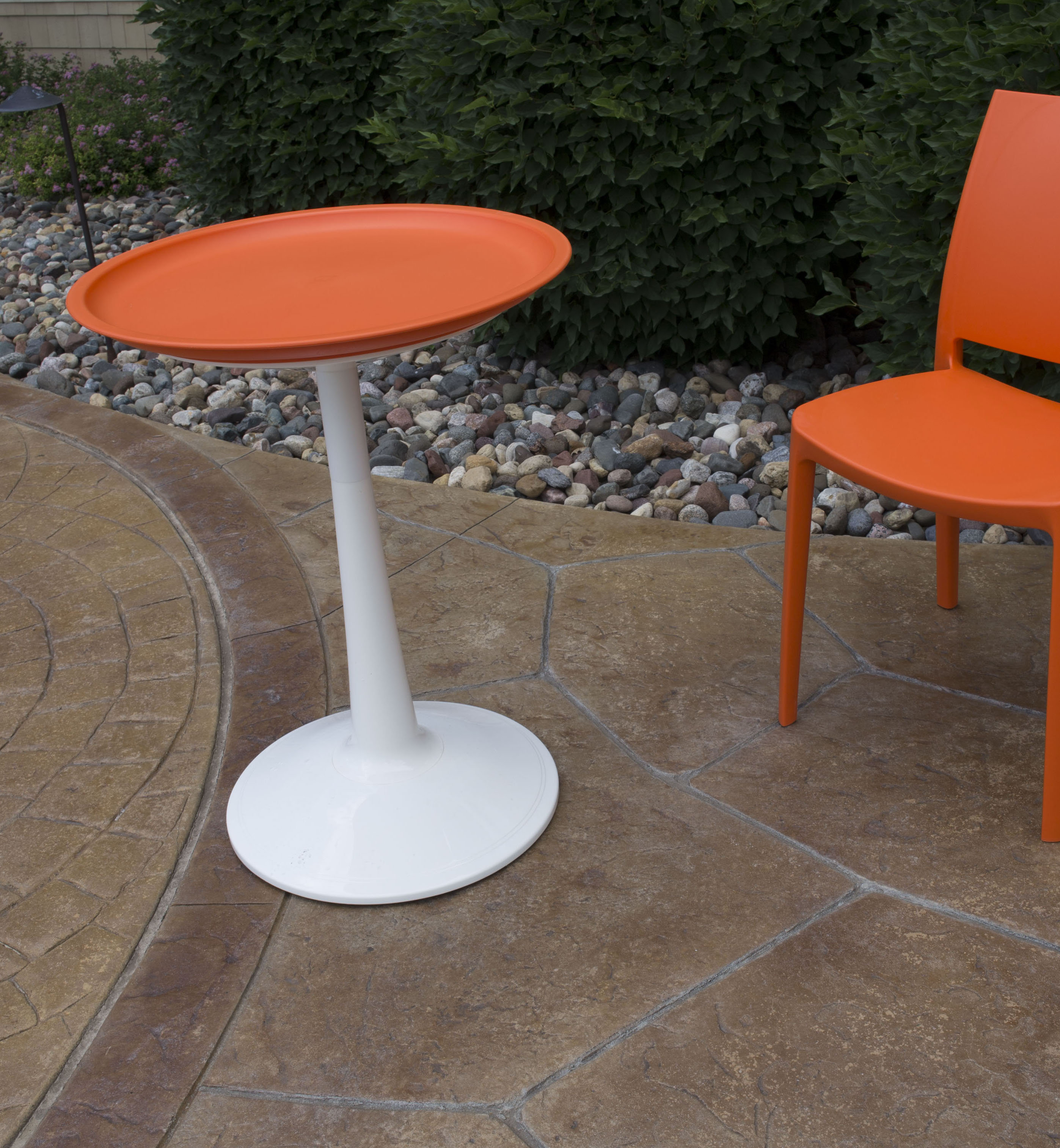 George Oliver Glocester Plastic Bistro Table & Reviews | Wayfair