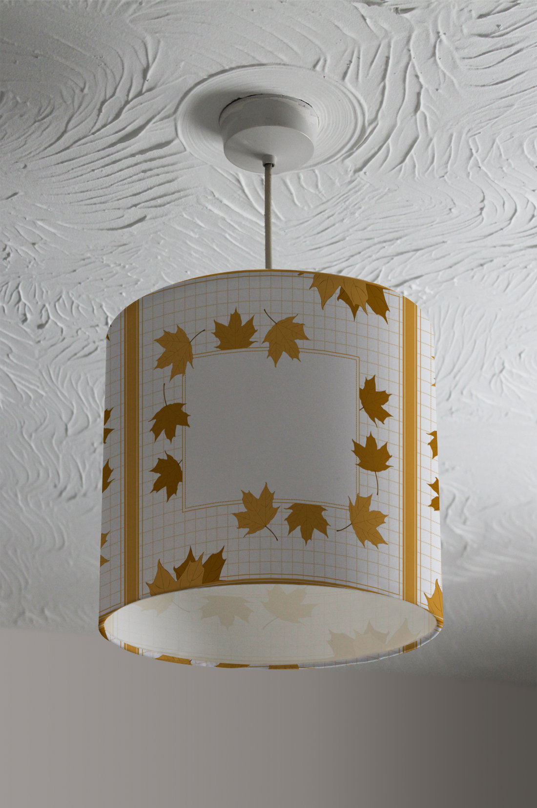 Ebern Designs Autumn Cotton Drum Lamp Shade | Wayfair.ie