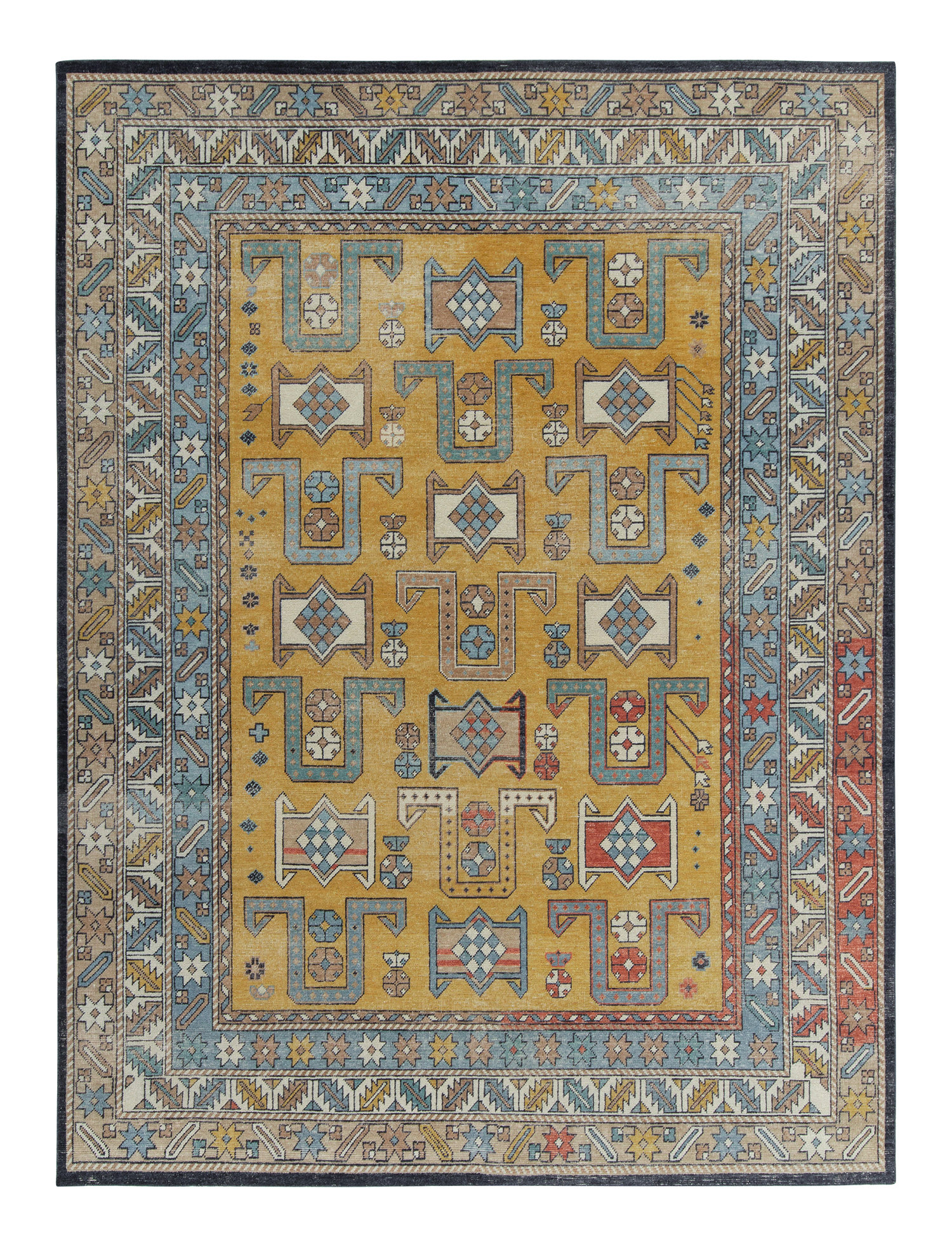 Rug & Kilim Homage Distressed Style Area Rug | Wayfair