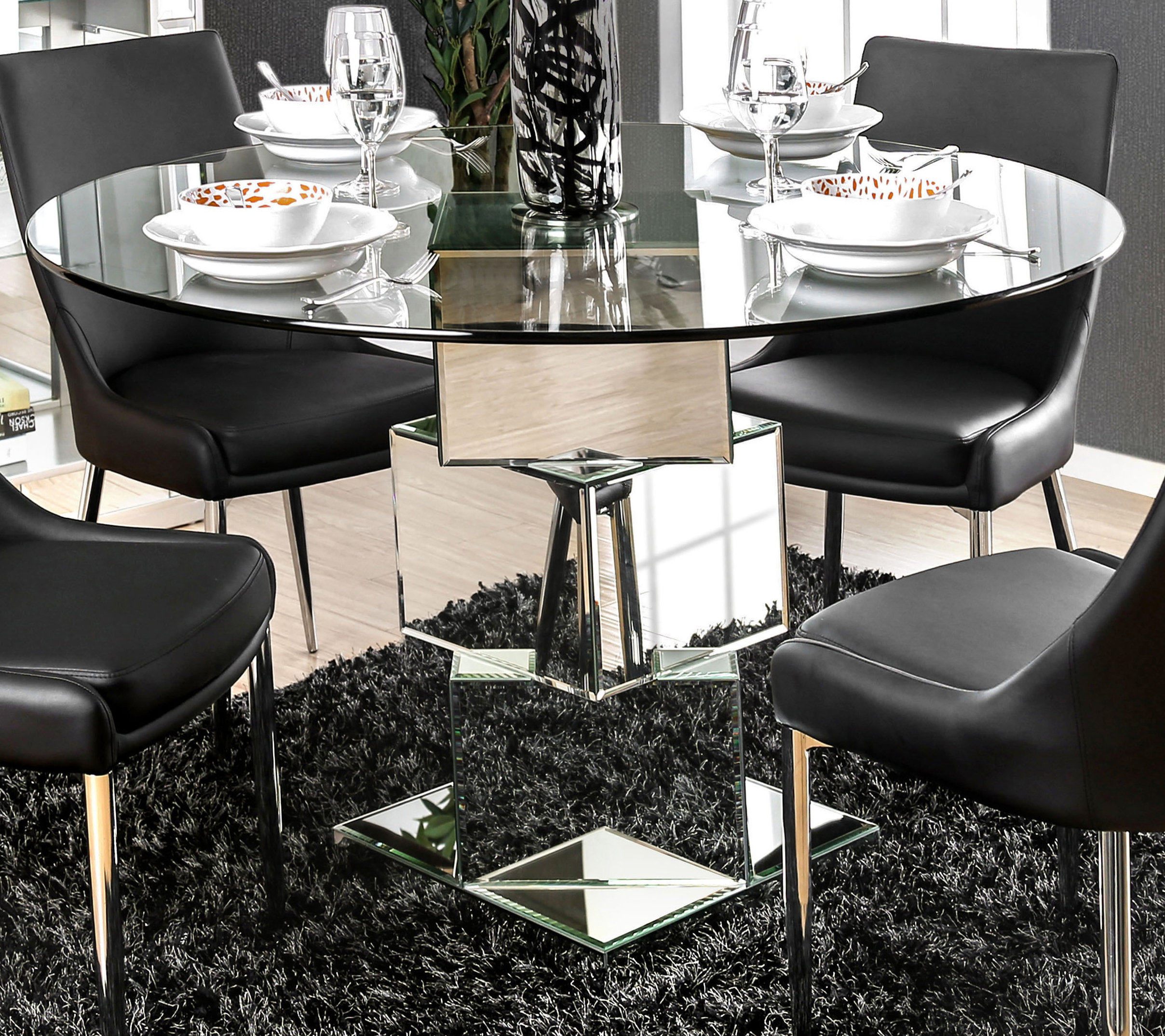 Everly Quinn Corra Contemporary Dining Table & Reviews - Wayfair Canada