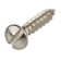 UNIQANTIQ HARDWARE SUPPLY Oval Head Slot Drive Wood Screw | Wayfair