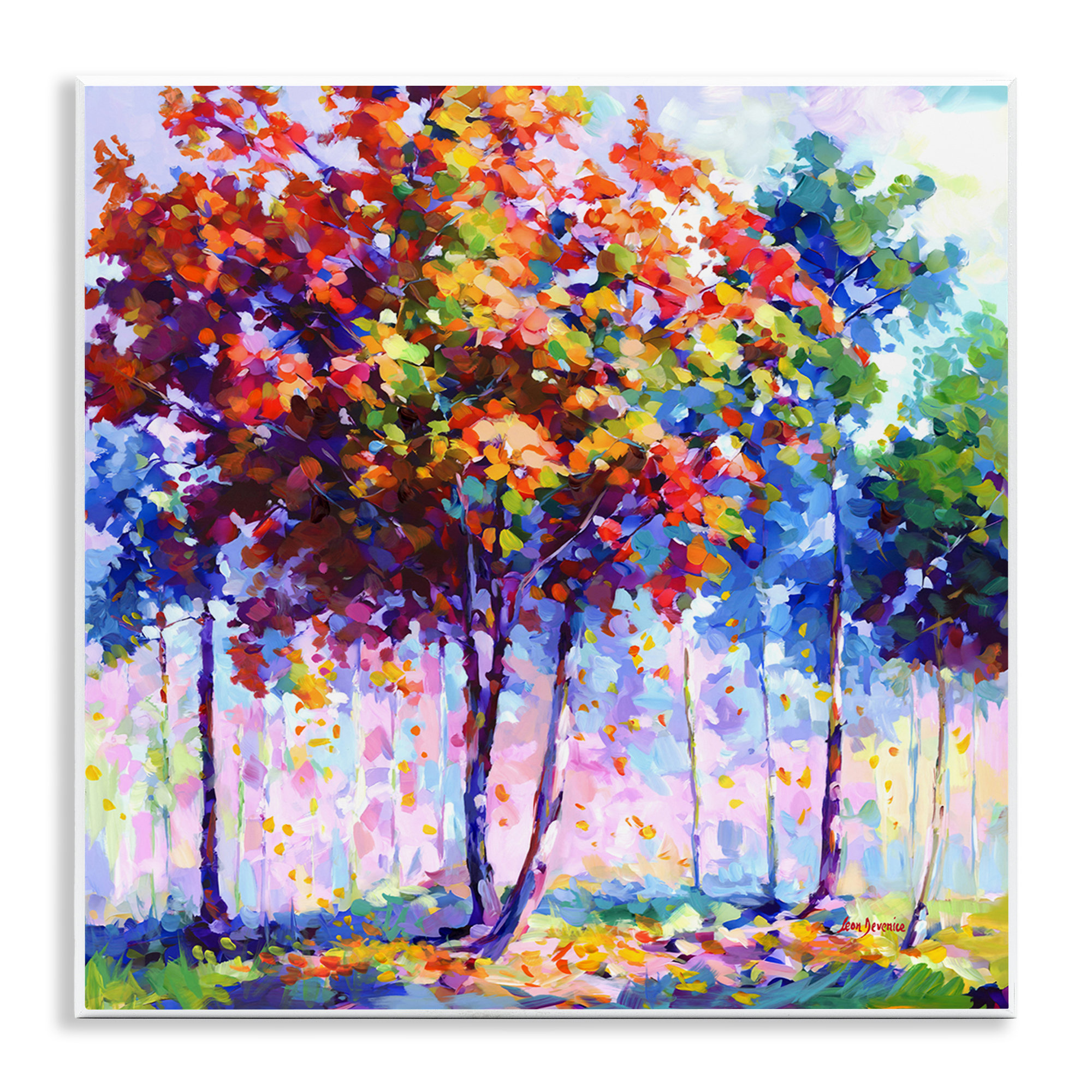 Ebern Designs Shades Of Solitude Wall Plaque Art by Leon Devenice | Wayfair