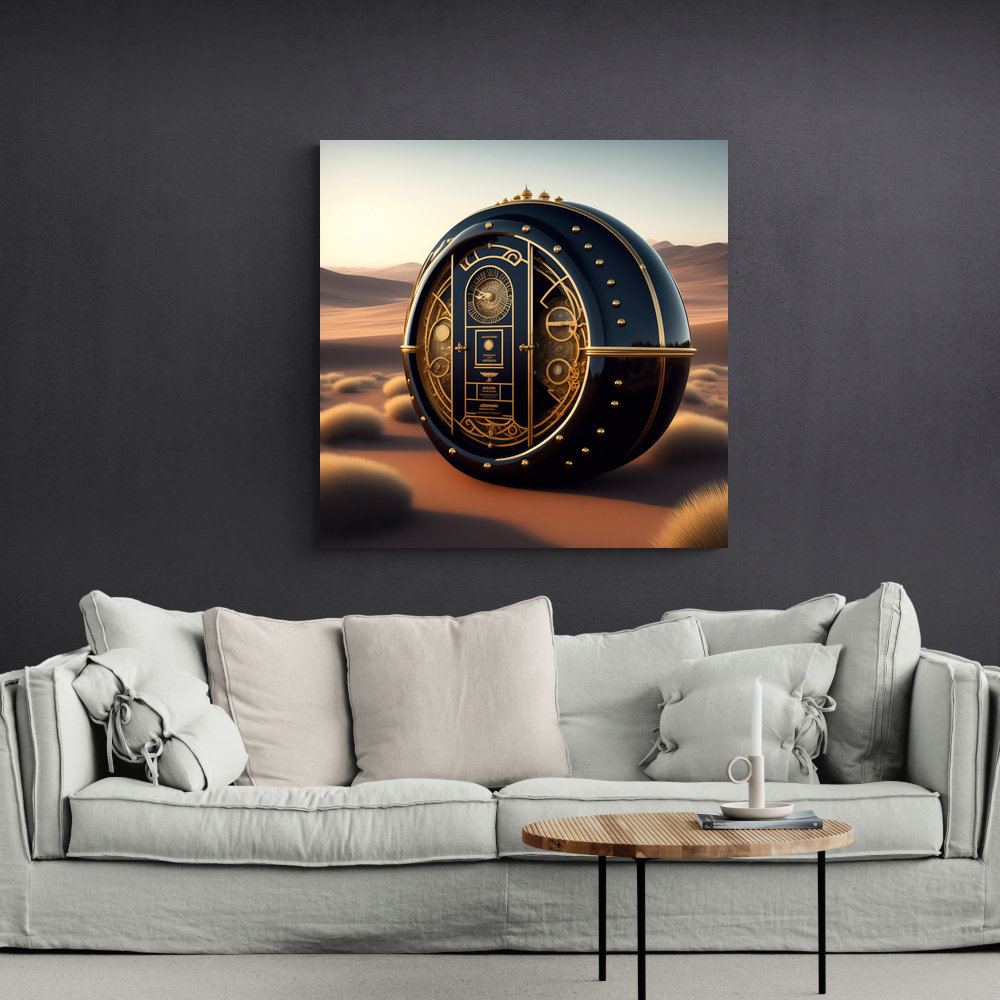 ATX Art Group LLC Time Machine Wormhole by Stephen Chambers - Wrapped ...