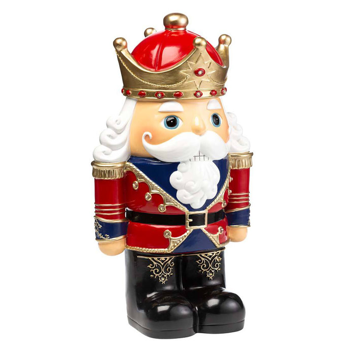 Plow & Hearth Nutcracker Shorty Lighted Figurine & Reviews | Wayfair
