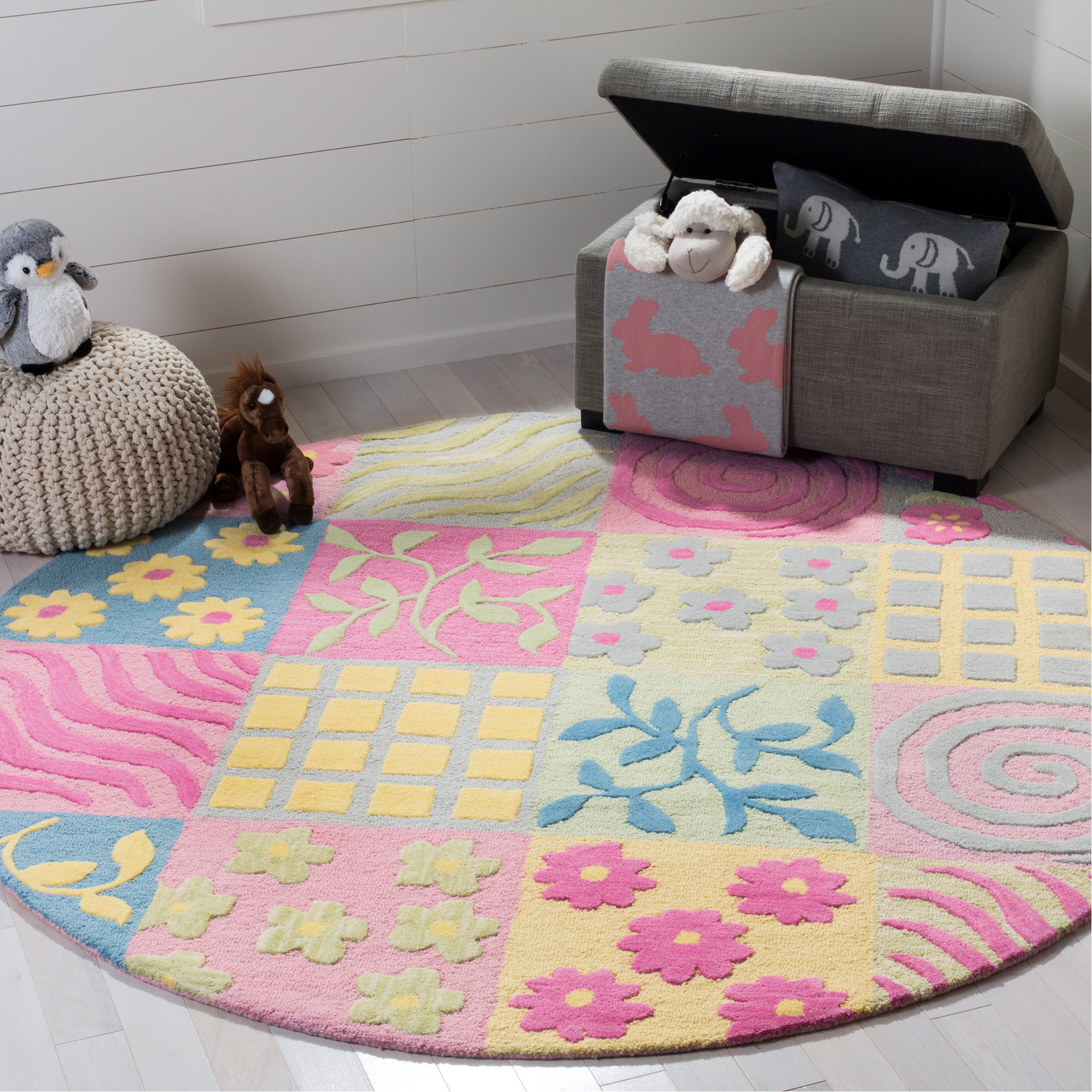 Harriet Bee Claro Hand Tufted 80% Wool And 20% Cotton Rug & Reviews ...