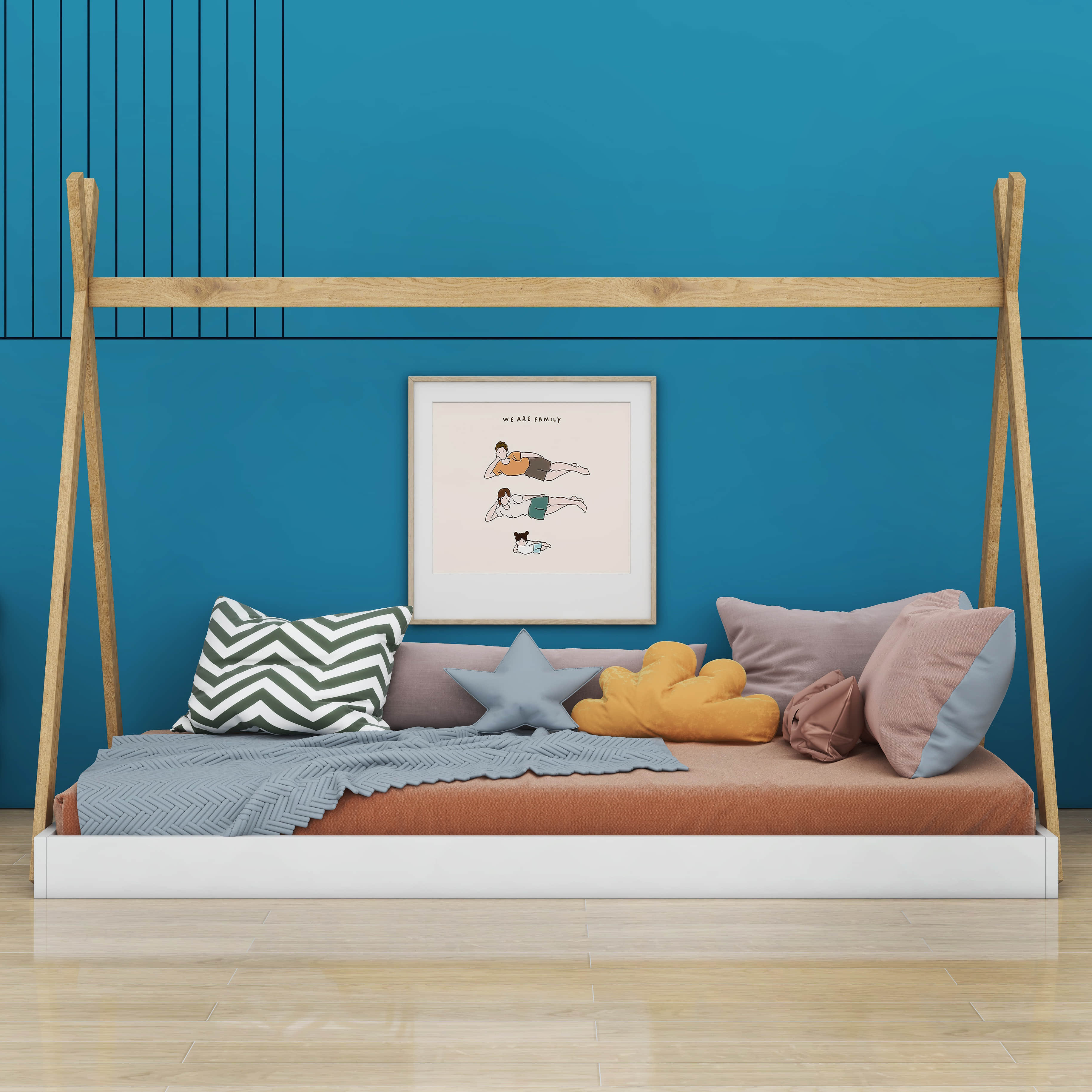 Redwood Rover Louie Canopy Bed | Wayfair