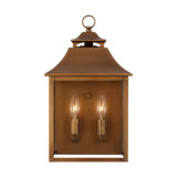 Copper Outdoor Wall Lighting You'll Love | Wayfair