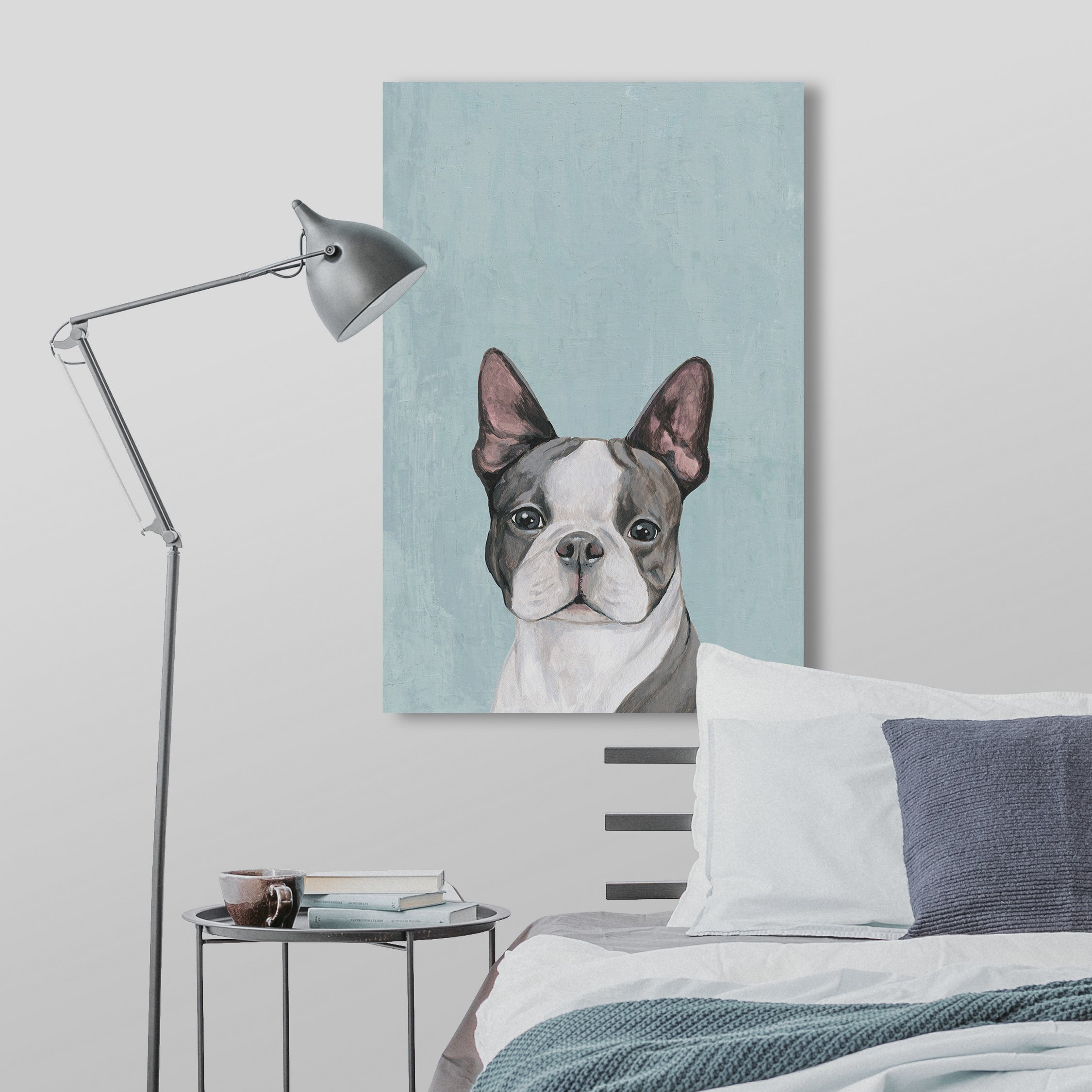 Red Barrel Studio® 'Scrutiny Look' Print On Wrapped Canvas | Wayfair