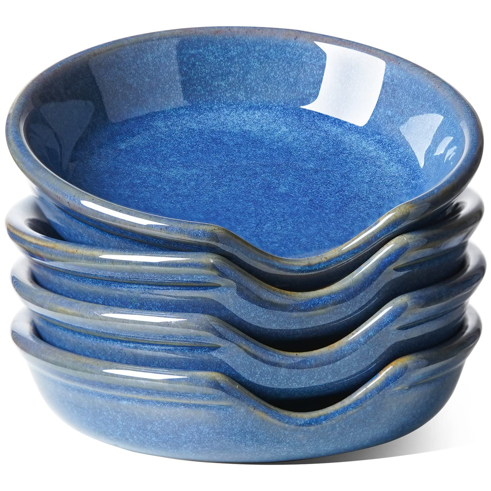 Latitude Run® Ceramic Spoon Rest For Kitchen, 4.8 Inches Spoon Holder ...