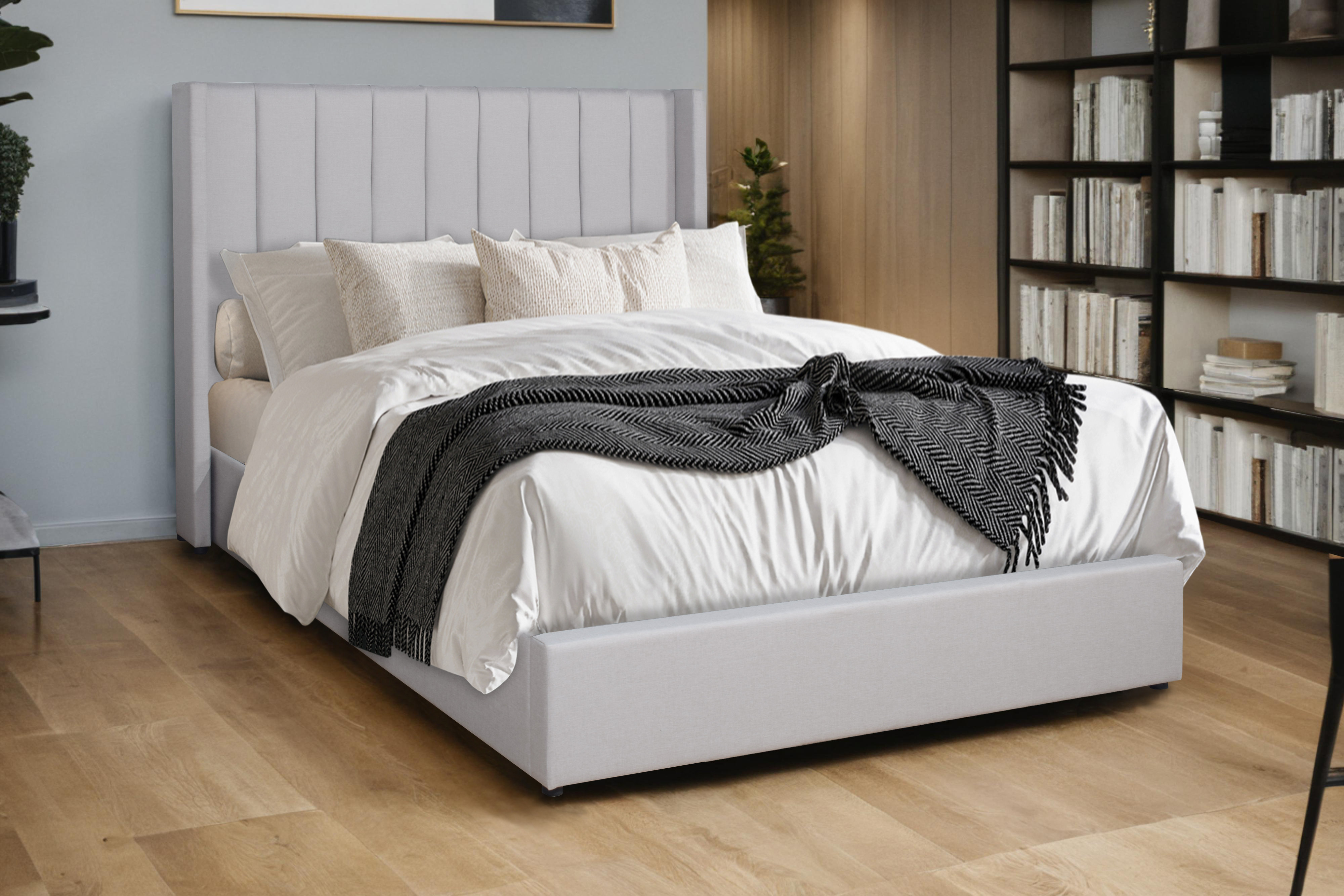 Latitude Run® Penny Lift Up Storage Fabric Bed - Wayfair Canada