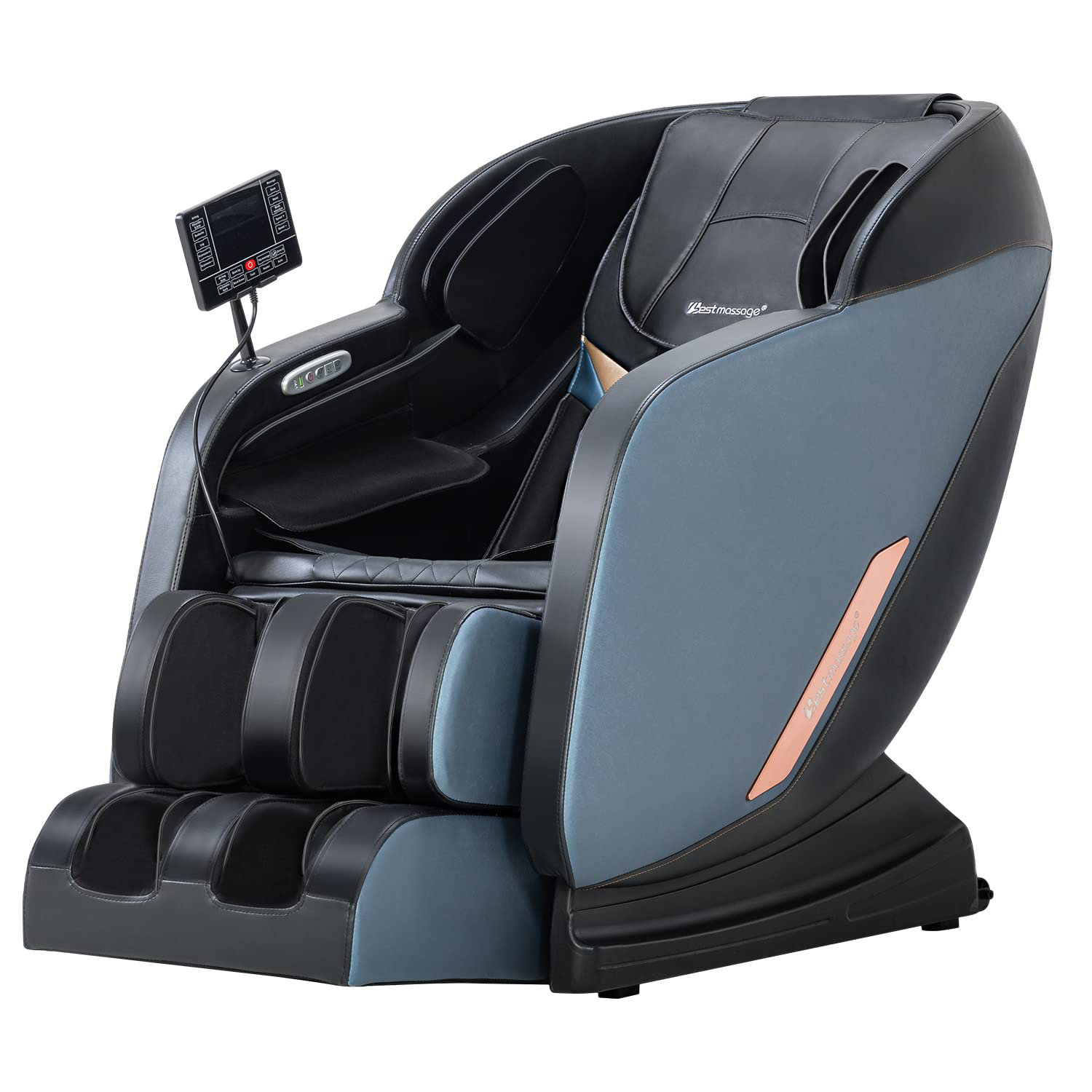 Inbox Zero Faux Leather Heated Massage Chair | Wayfair