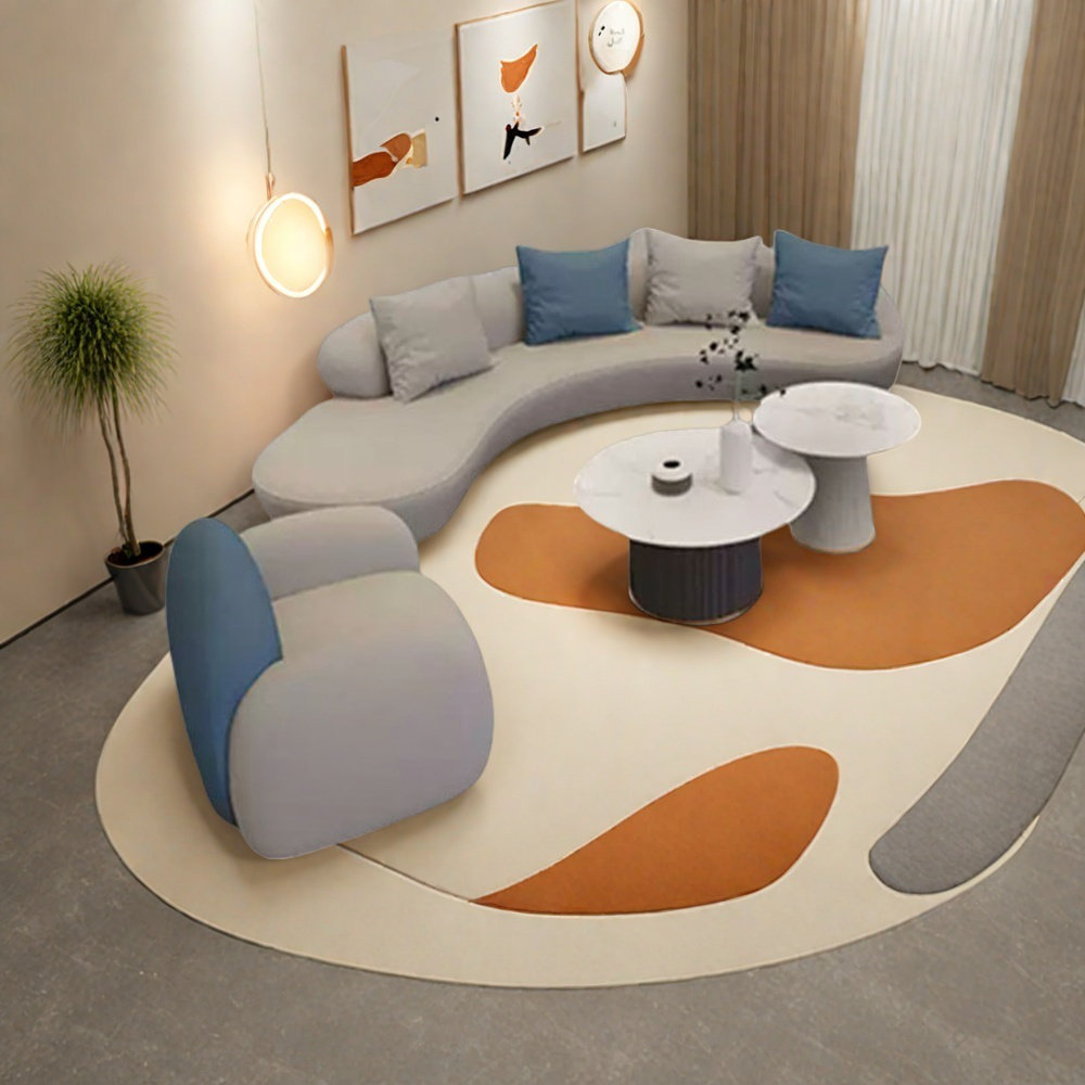 ANCOREY Personality light luxury curved sofa | Wayfair