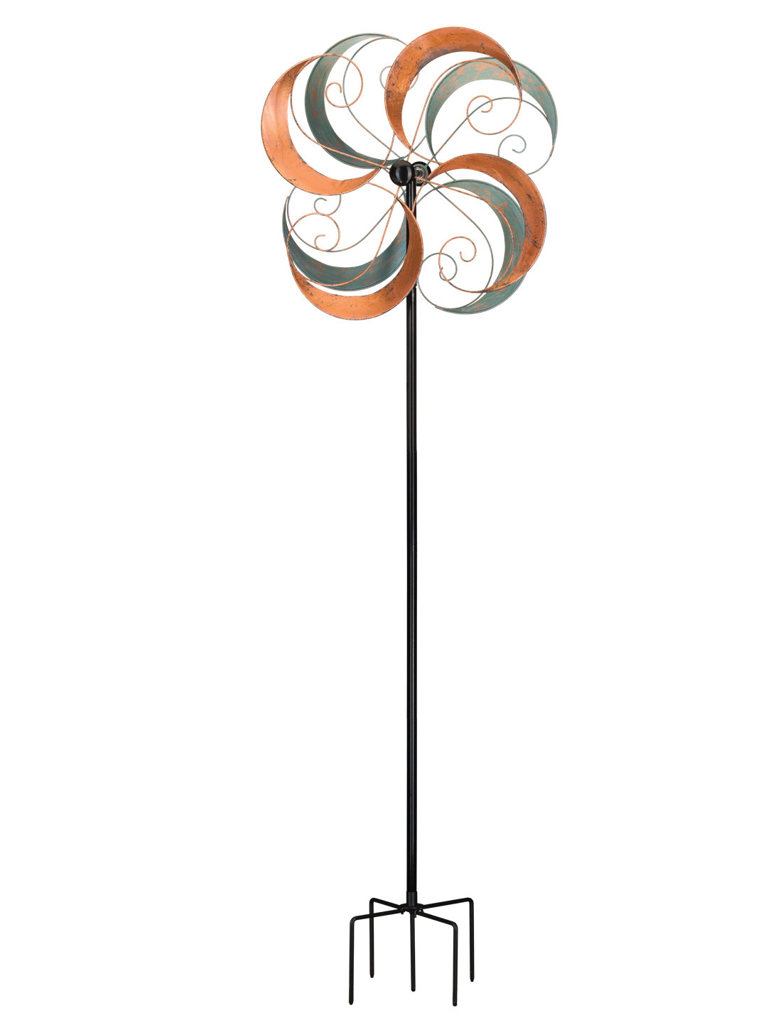 Regal Art & Gift 26" Rotating Wind Spinner - Swirls - Wayfair Canada