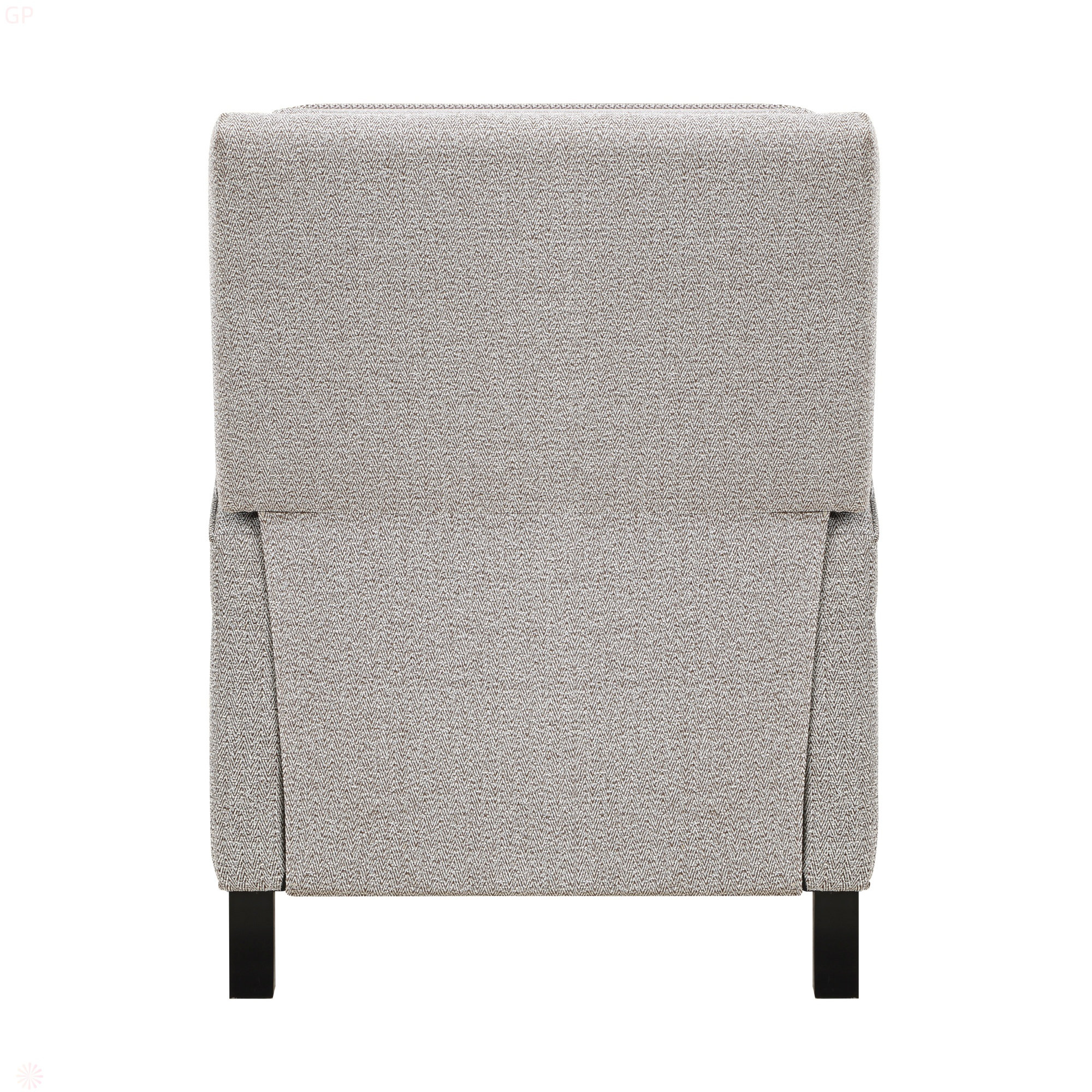 Latitude Run® Push Back Reclining Chair Transitional Style Chenille ...