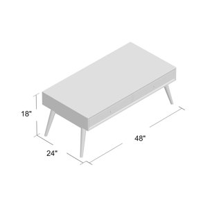 Mercury Row® Norberg 3 - Piece Living Room Table Set & Reviews | Wayfair