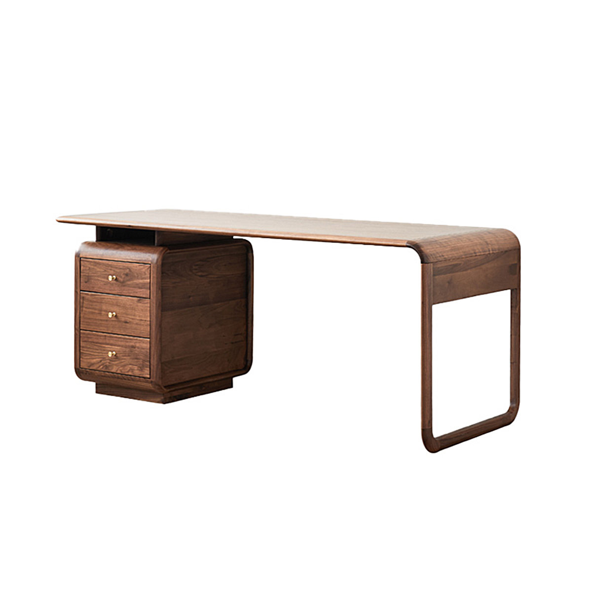 Isla Hopping Modern Brown White Ash Desk - Wayfair Canada