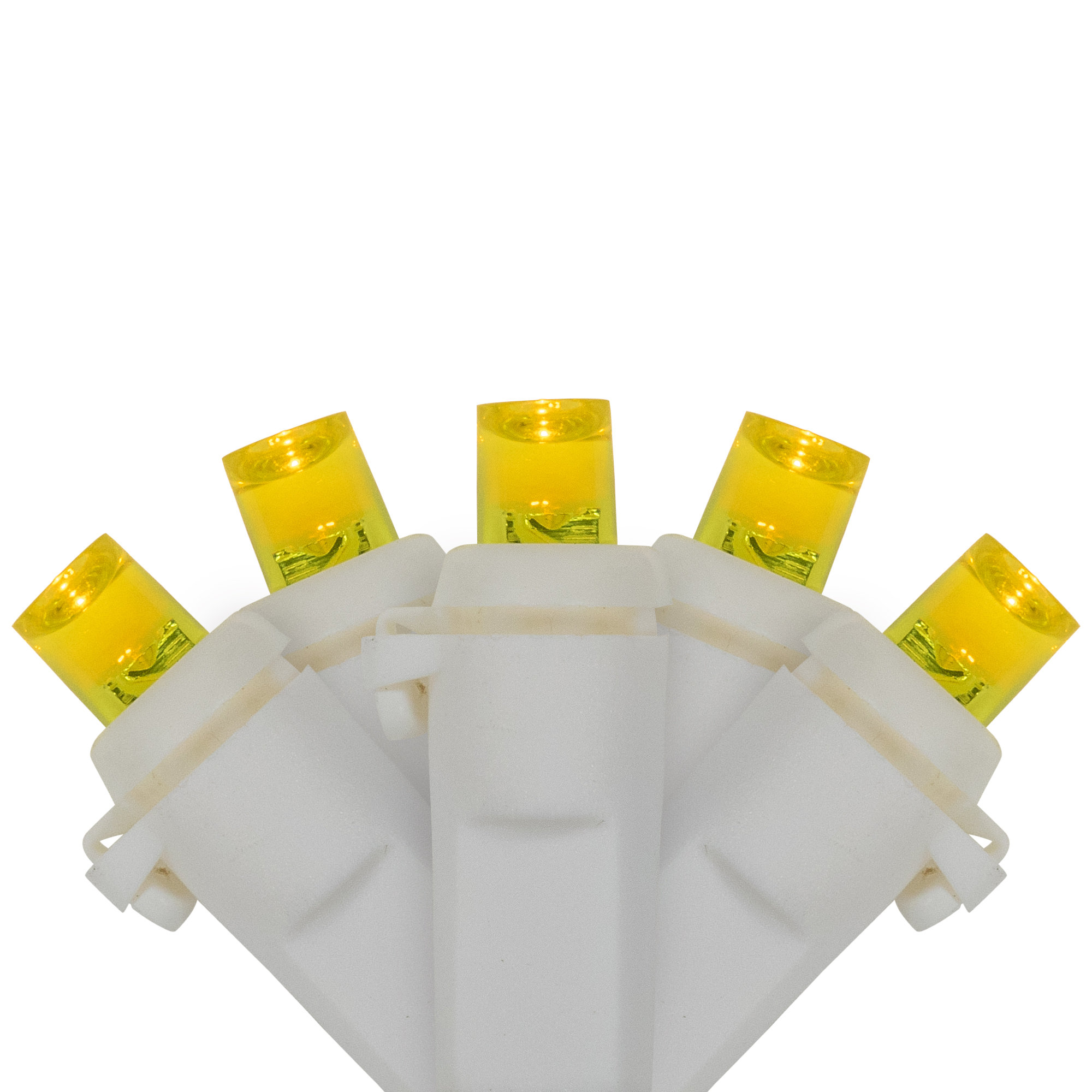 Northlight Seasonal LED Wide Angle Christmas Lights 33' Green Wire ...