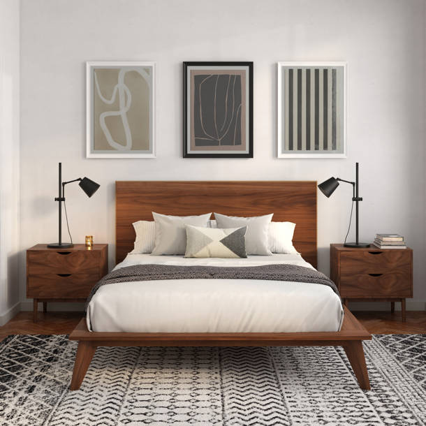 Mercury Row® Bain Platform 3 Piece Bedroom Set & Reviews | Wayfair