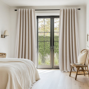 Ebern Designs Parbel 100% Blackout Curtain for Bedroom & Living Room ...