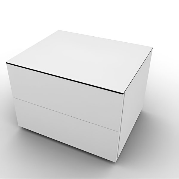 Calligaris Universal Nightstand with 2 Drawers - Wayfair Canada