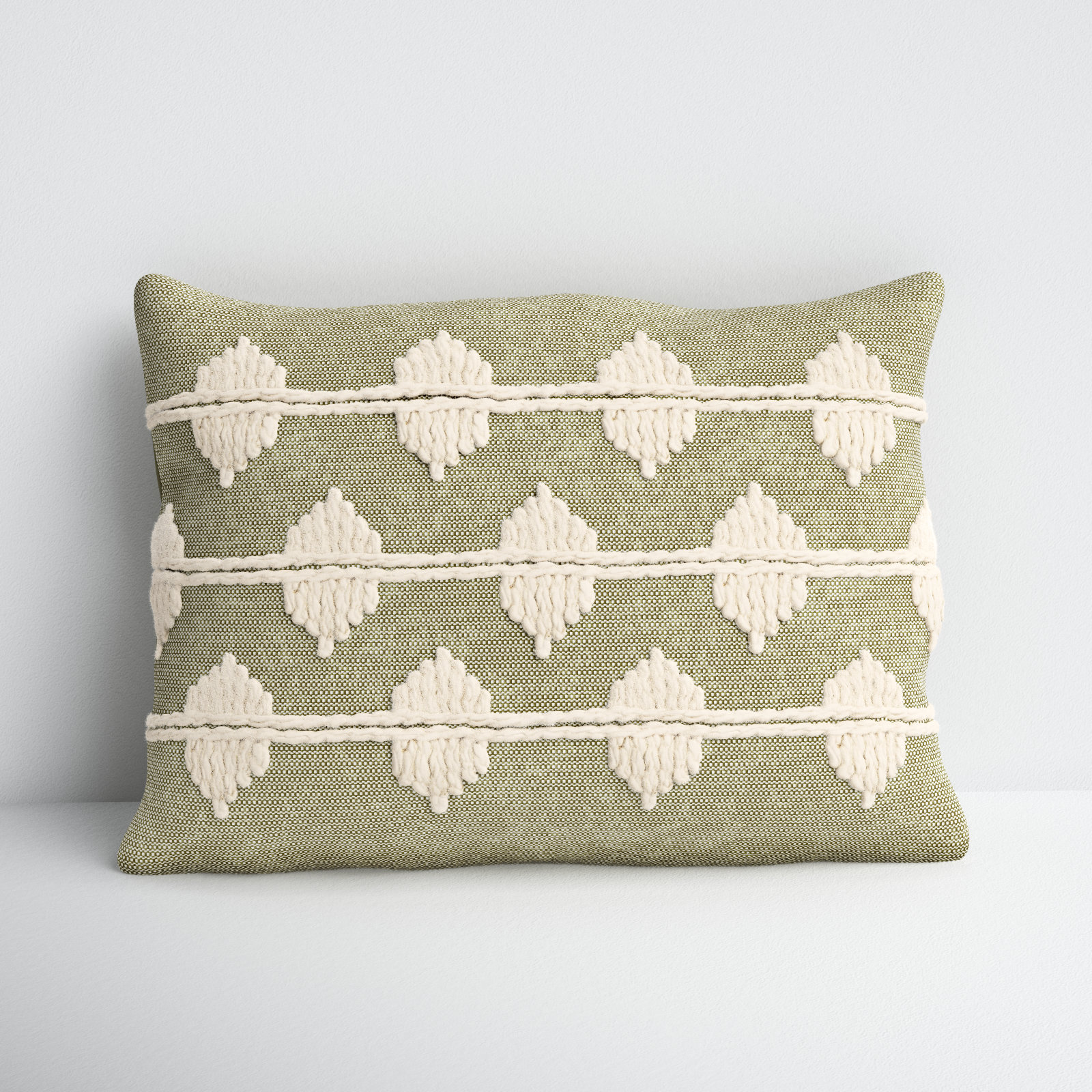 Birch Lane™ Heiden 100% Cotton Lumbar Rectangular Pillow Cover & Insert ...