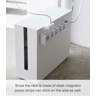 Yamazaki Home Tower Yamazaki Home Rolling Cable Management Cord Power ...