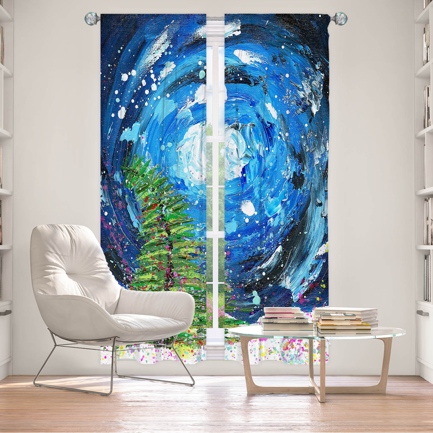 East Urban Home Finkley Polyester Room Darkening Filters Out Most Light ...