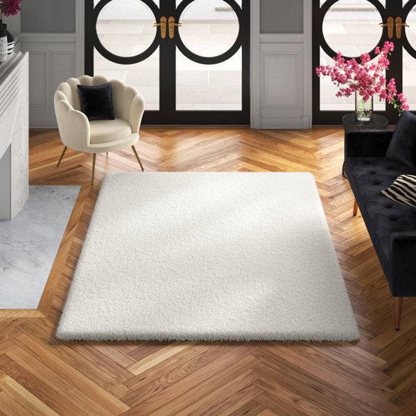 Etta Avenue Camryn Polish Cream Rug & Reviews | Wayfair.co.uk