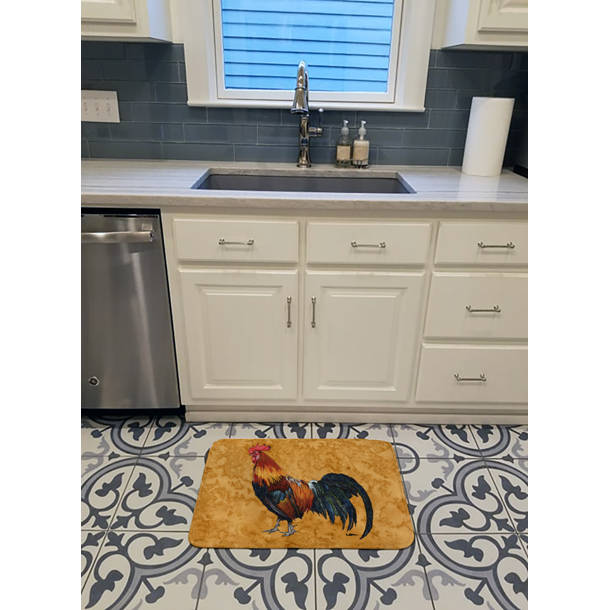 August Grove® Olton Farm Fresh Rooster Comfort Anti-Fatigue Mat ...