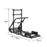 godohome Enhanced Stable Racing Wheel Cockpit, Adjustable Driving ...