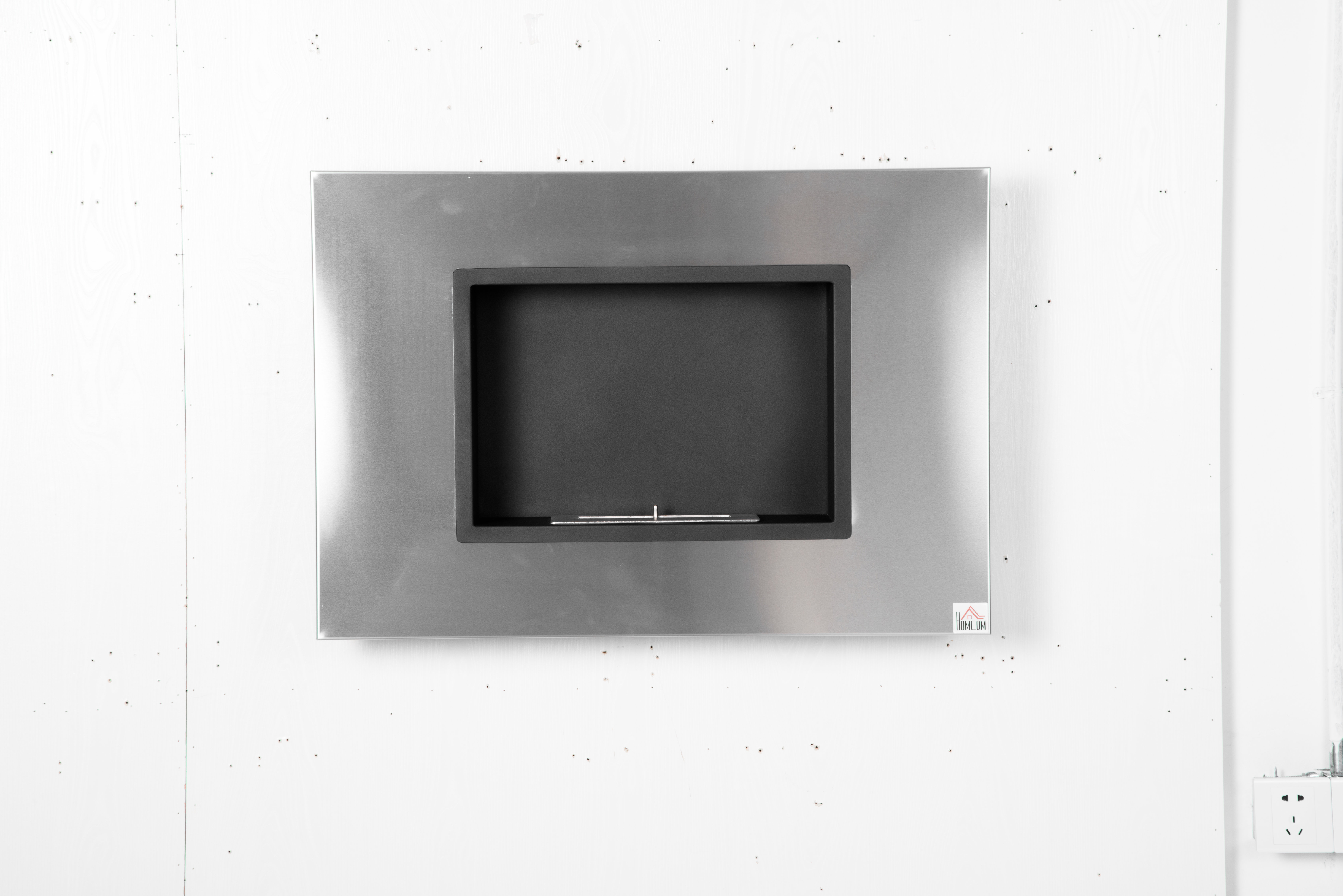 HOMCOM Alcohol Wall Mounted Ethanol Fire | Wayfair.ie