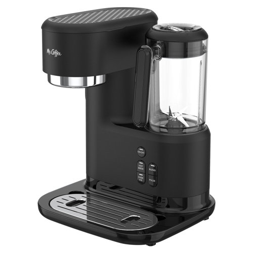 Mr. Coffee Single-Serve Iced And Hot Coffee Maker And Blender With 2 ...