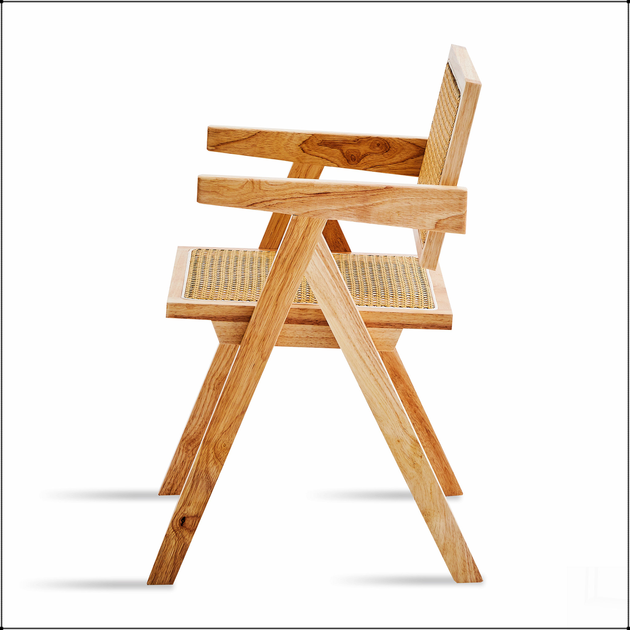 Bayou Breeze 2 dining chairs, using rubber wood solid wood production ...