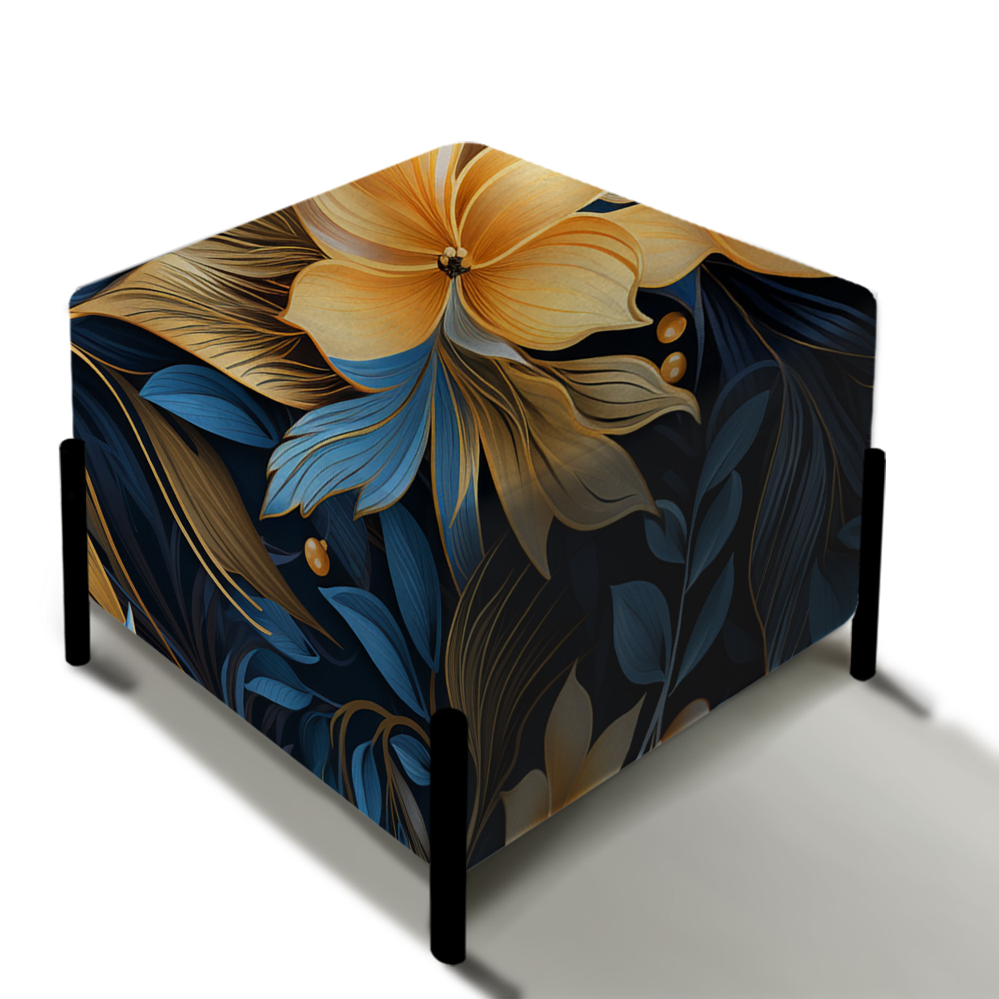 Design Art Tropical Twilight Ii Tropical Pattern - Tropical Square ...