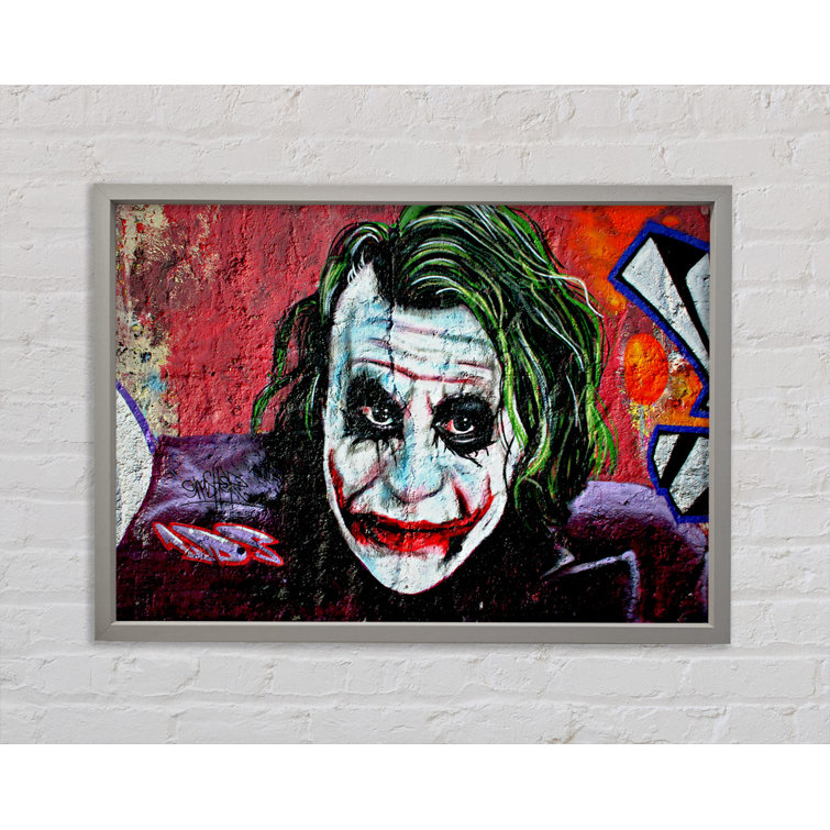 Bright Star The Joker - Single Picture Frame Art Prints on Canvas ...