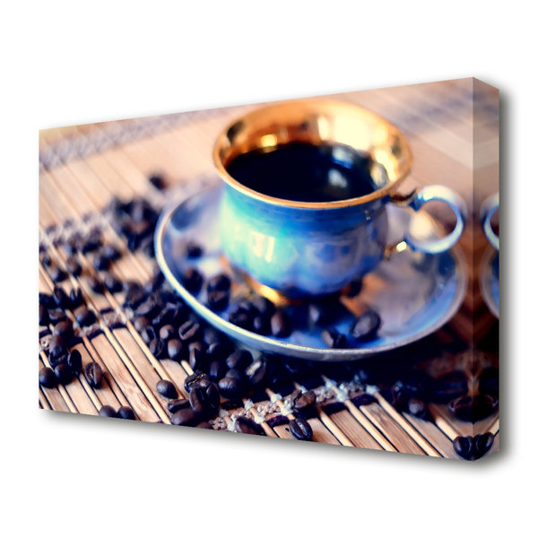 East Urban Home Posh Coffee Cup Kitchen - Wrapped Canvas Art Prints ...