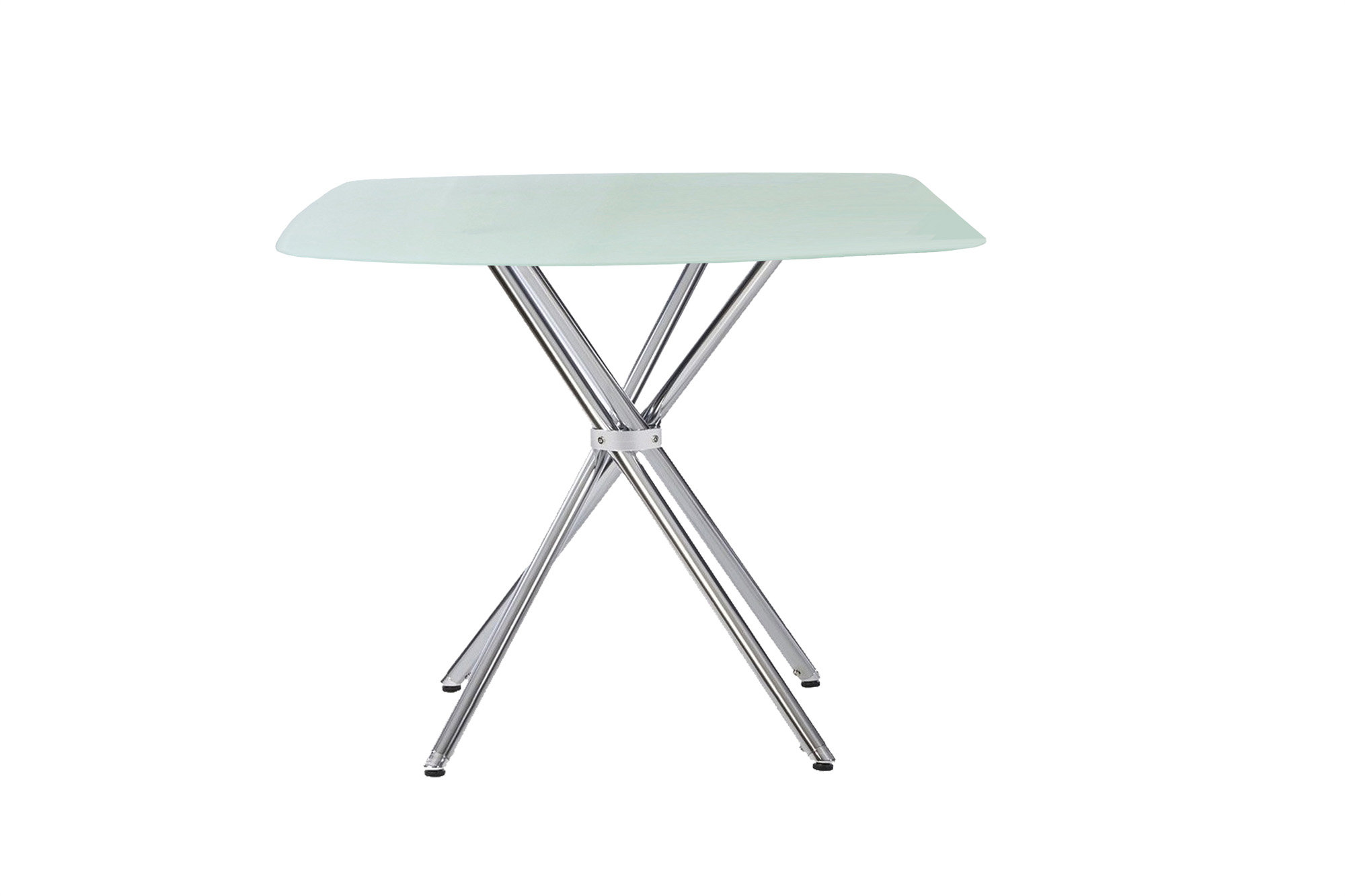 Wrought Studio™ 36" Square Frosted Tempered Glass Table (Only Tables ...