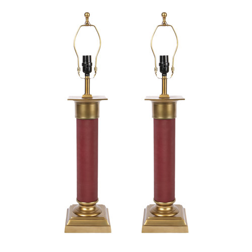Red Table Lamps You'll Love | Wayfair
