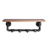 Williston Forge Juan 2 Piece Solid Wood Tiered Shelf & Reviews | Wayfair