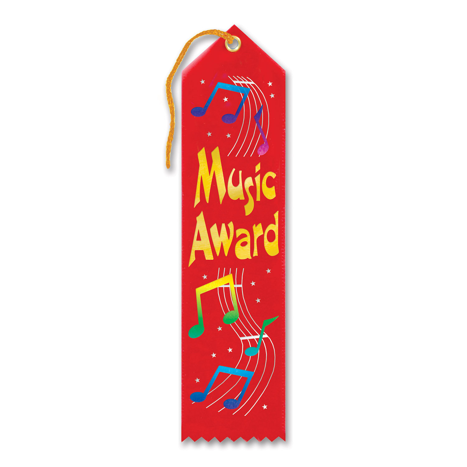 The Beistle Company Music Award Ribbon | Wayfair
