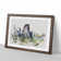 East Urban Home Meteora in Greece Watercolour - Picture Frame Graphic ...
