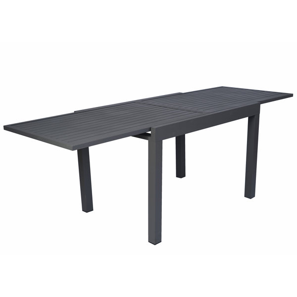 Red Barrel Studio® Aukeem Expandable Patio Dining Table - Adjustable ...