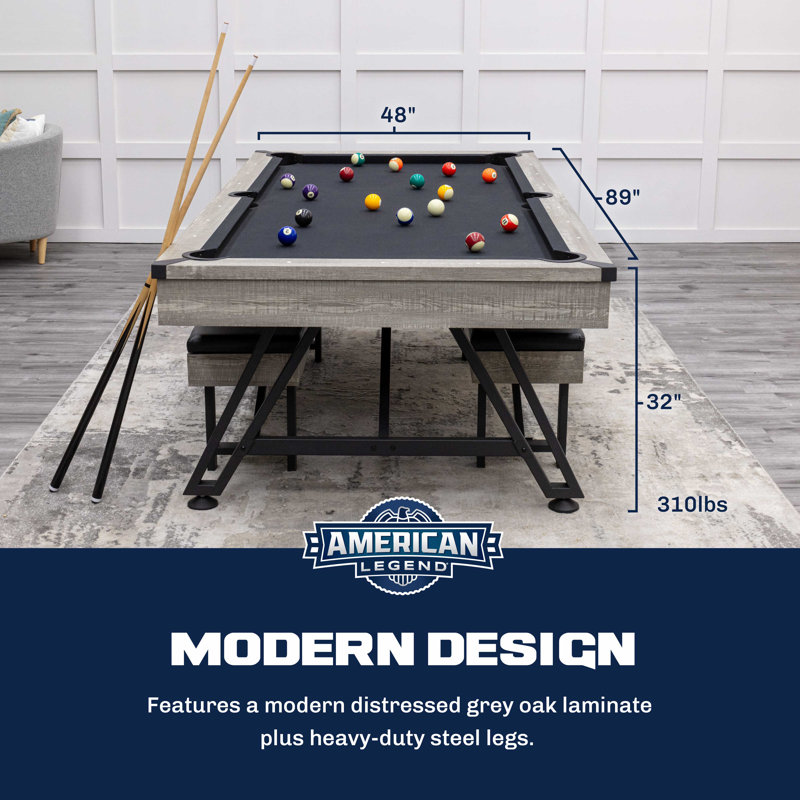 American Legend 3-in-1 Madison Pool + Poker Dining Table & Reviews ...