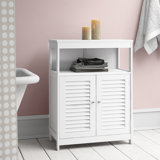 Fernleaf Annabel 60Cm W x 80Cm H x 30Cm D Free-Standing Bathroom ...