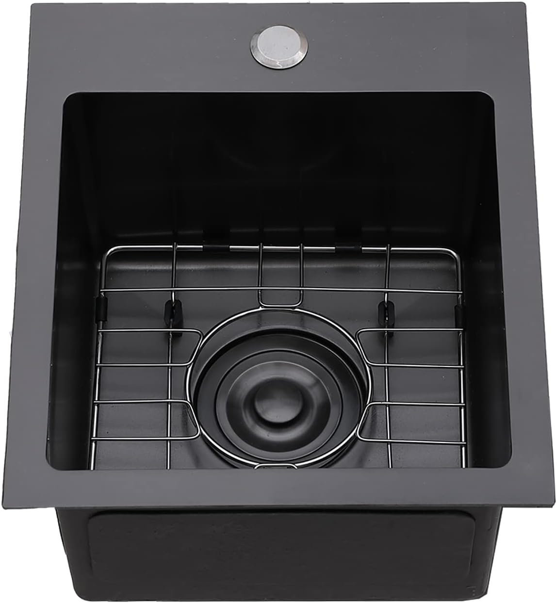 Artmeer 15"×13"×9" SUS304 Stainless Steel Sink - 18G, Soundproof, with ...