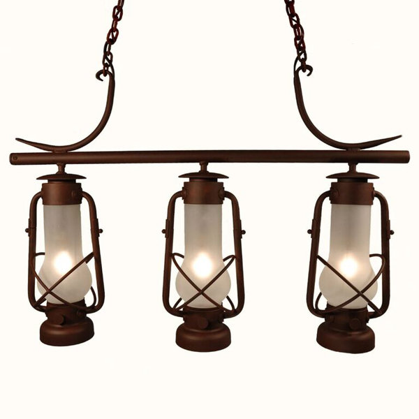 Steel Partners Decatur 3 - Light Kitchen Island Pendant - Wayfair Canada