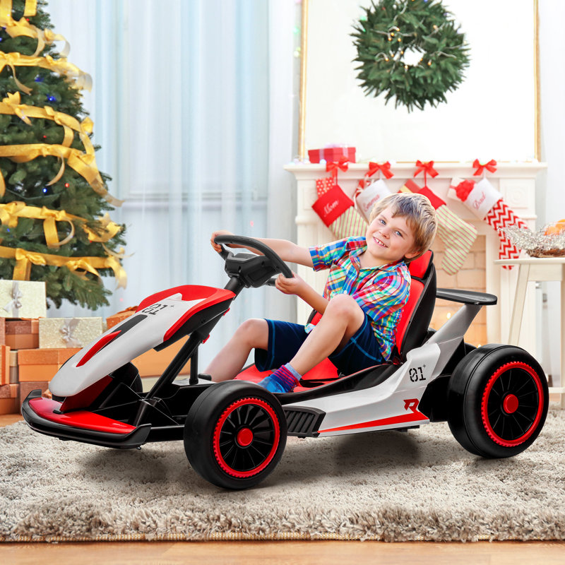 EROMMY 24V All-Terrain Vehicles Battery Powered Ride On, Gifts for ...
