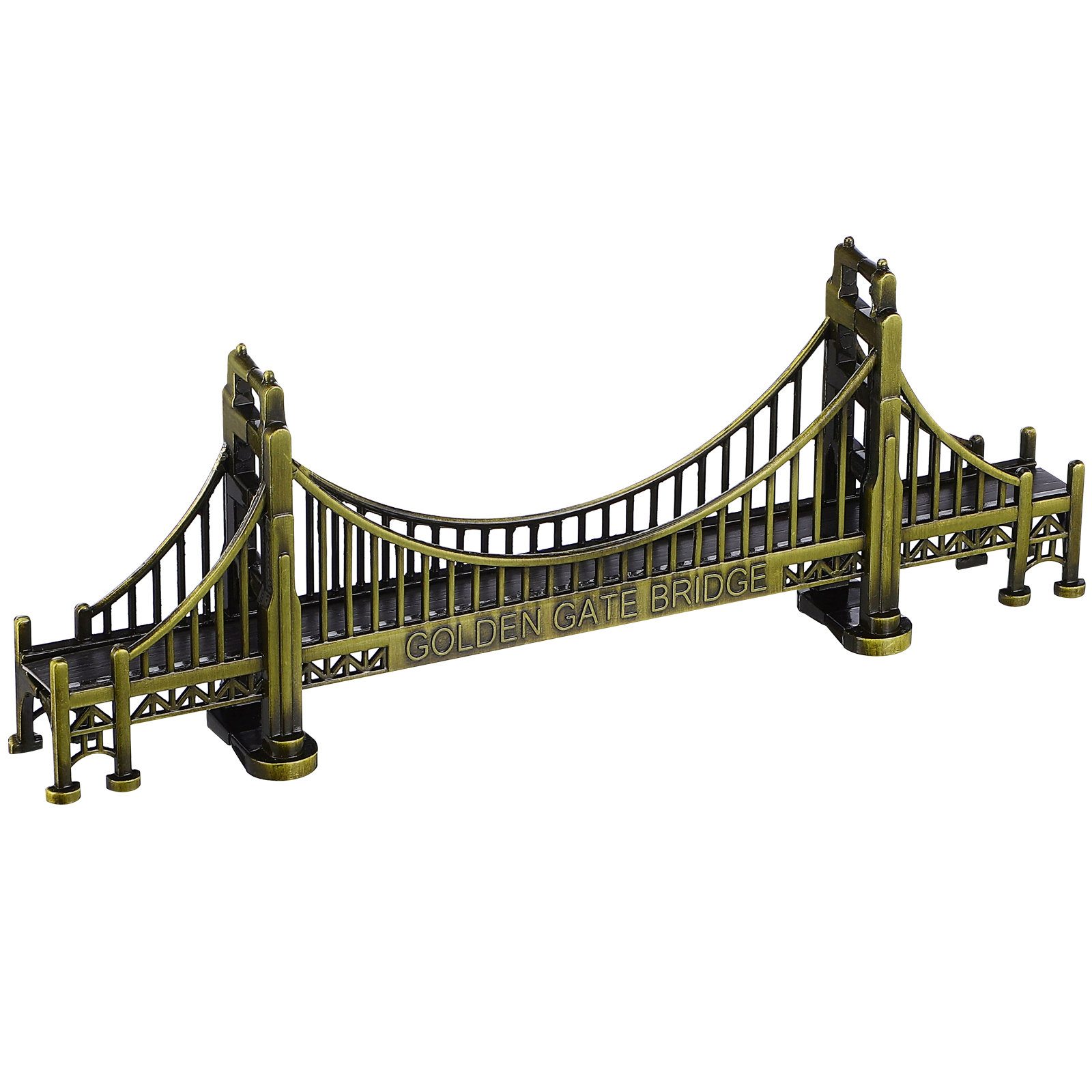Williston Forge American Golden Gate Bridge Statue Desktop Bridge Model ...