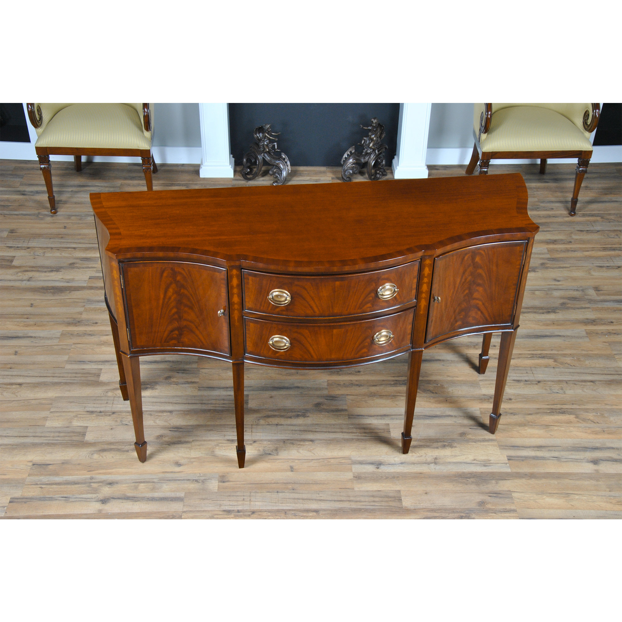 Niagara Inlaid High Leg Sideboard | Wayfair