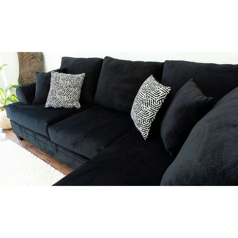 Mercer41 Rouchon 2 - Piece Upholstered Sectional | Wayfair